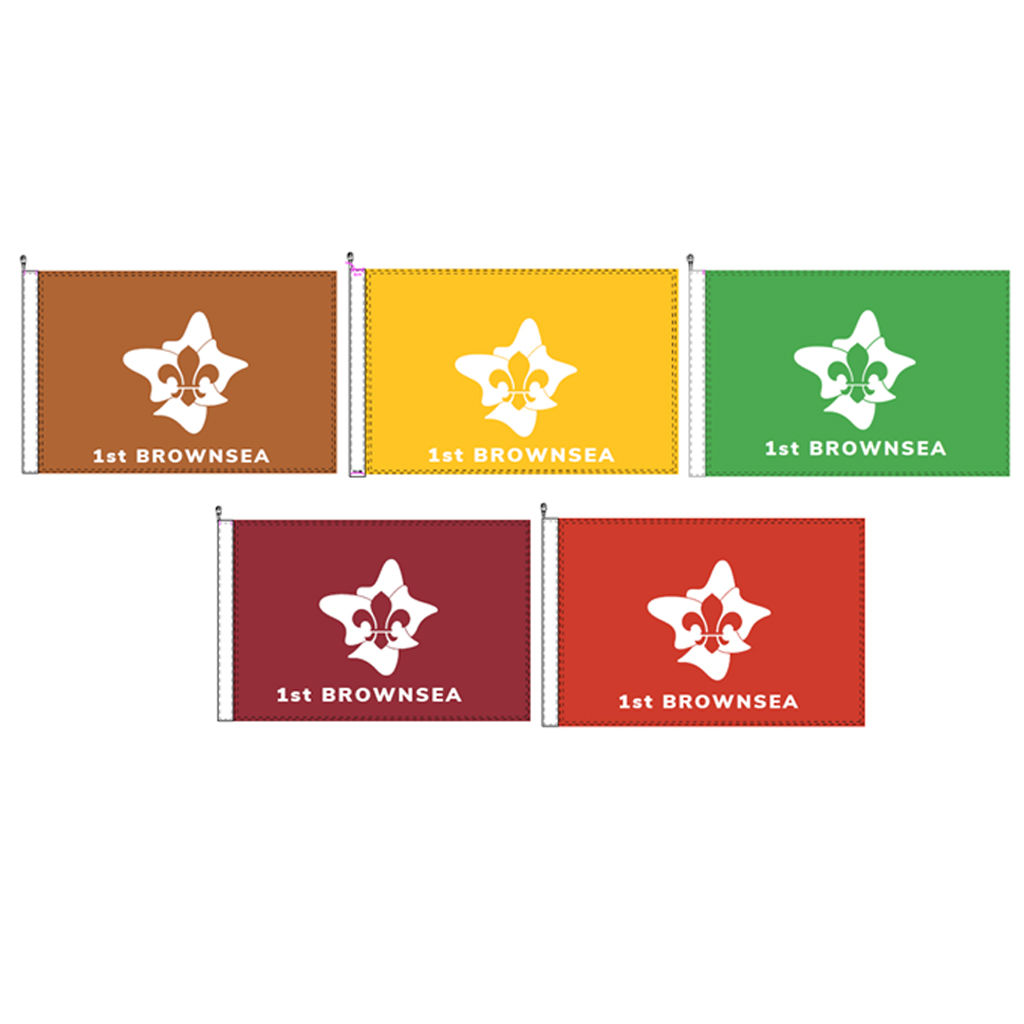 Section Flags - SCREEN PRINTED - The Scout Shop